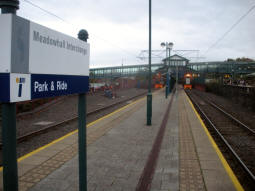 Meadowhall Interchange - Danny's Tram Stop Photos: Sheffield Supertram